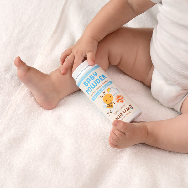 Natural & Organic Baby Powder That Is 100% Talc Free by Little Twig
